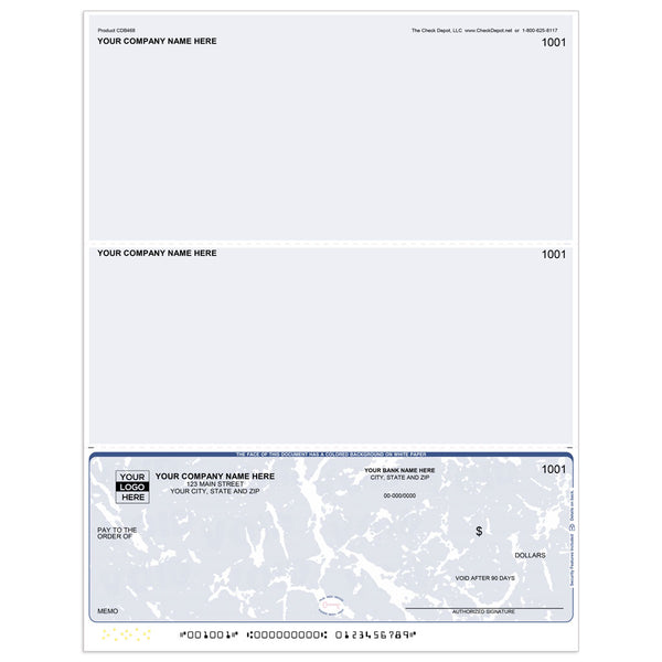 Reorder - Check Depot