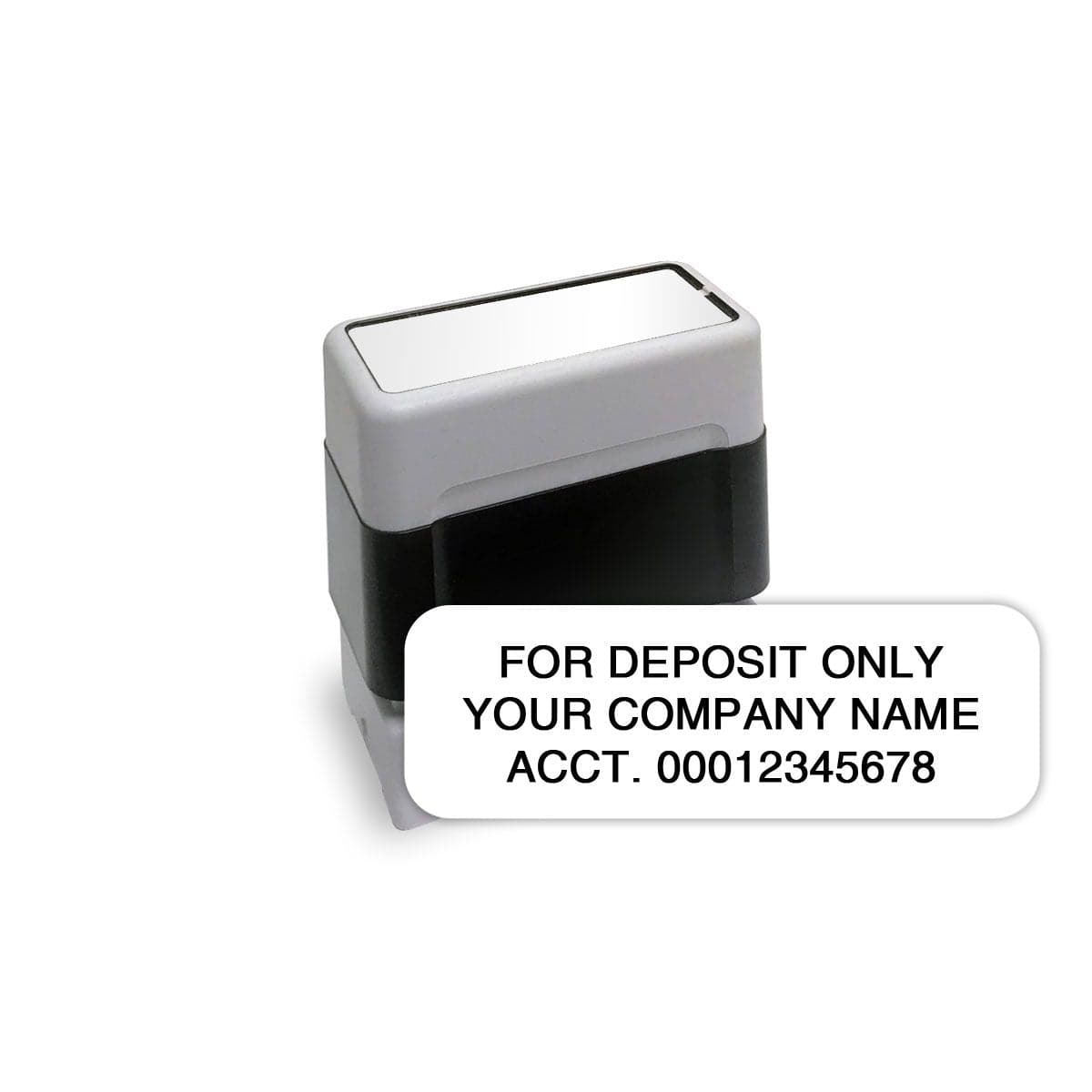 Self-Inking Endorsement Stamp, Small